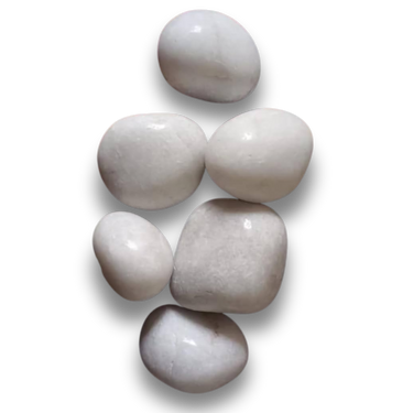 Buy Natural White Stones (Big - 1kg) Online – Bombay Seeds